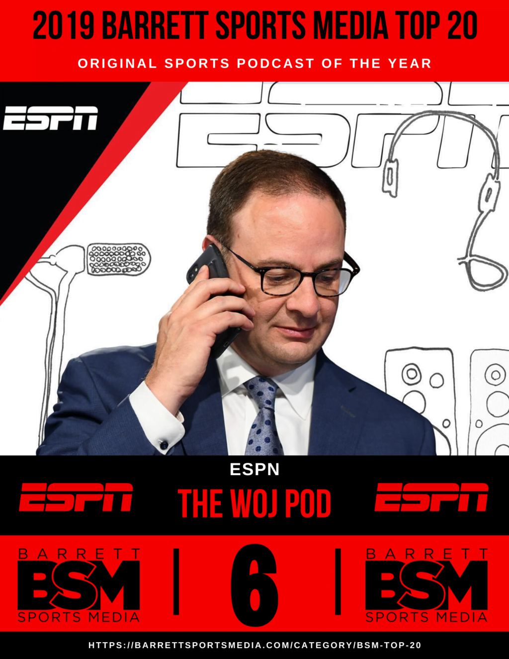 BSM's Top 20 Original Sports Podcasts of 2019 - Barrett Media