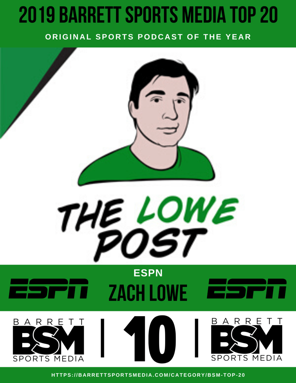 BSM's Top 20 Original Sports Podcasts of 2019 - Barrett Media
