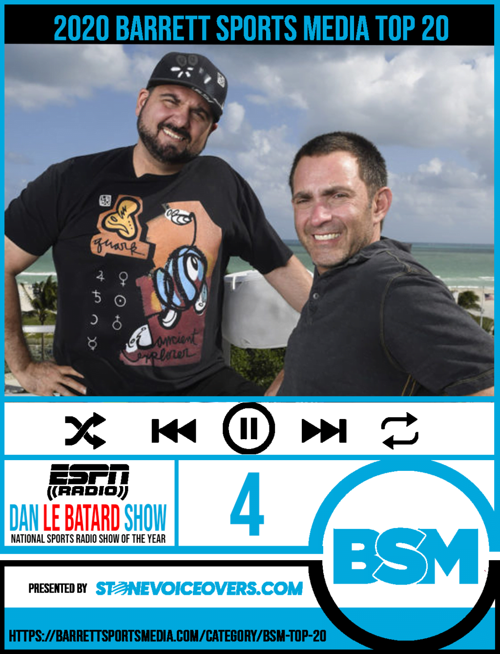 Barrett Sports Media's Top 20 National Sports Radio Shows of 2020 ...