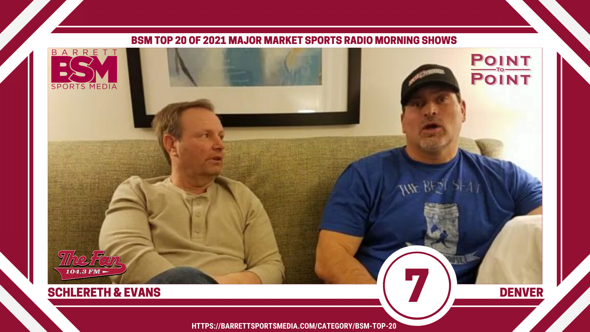 Barrett Sports Media's Top 20 Major Market Sports Radio Morning Shows ...