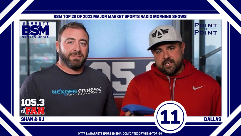 Barrett Sports Media's Top 20 Major Market Sports Radio Morning Shows ...