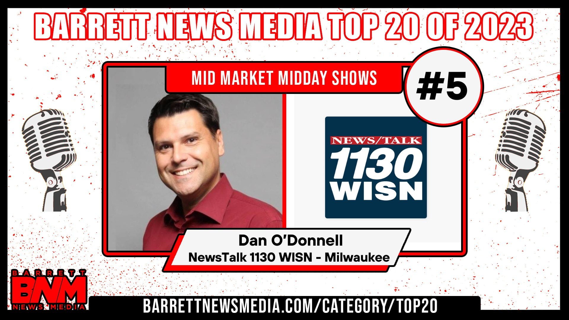 Barrett News Media’s Top 20 Mid Market News/Talk Midday Shows of 2023 ...