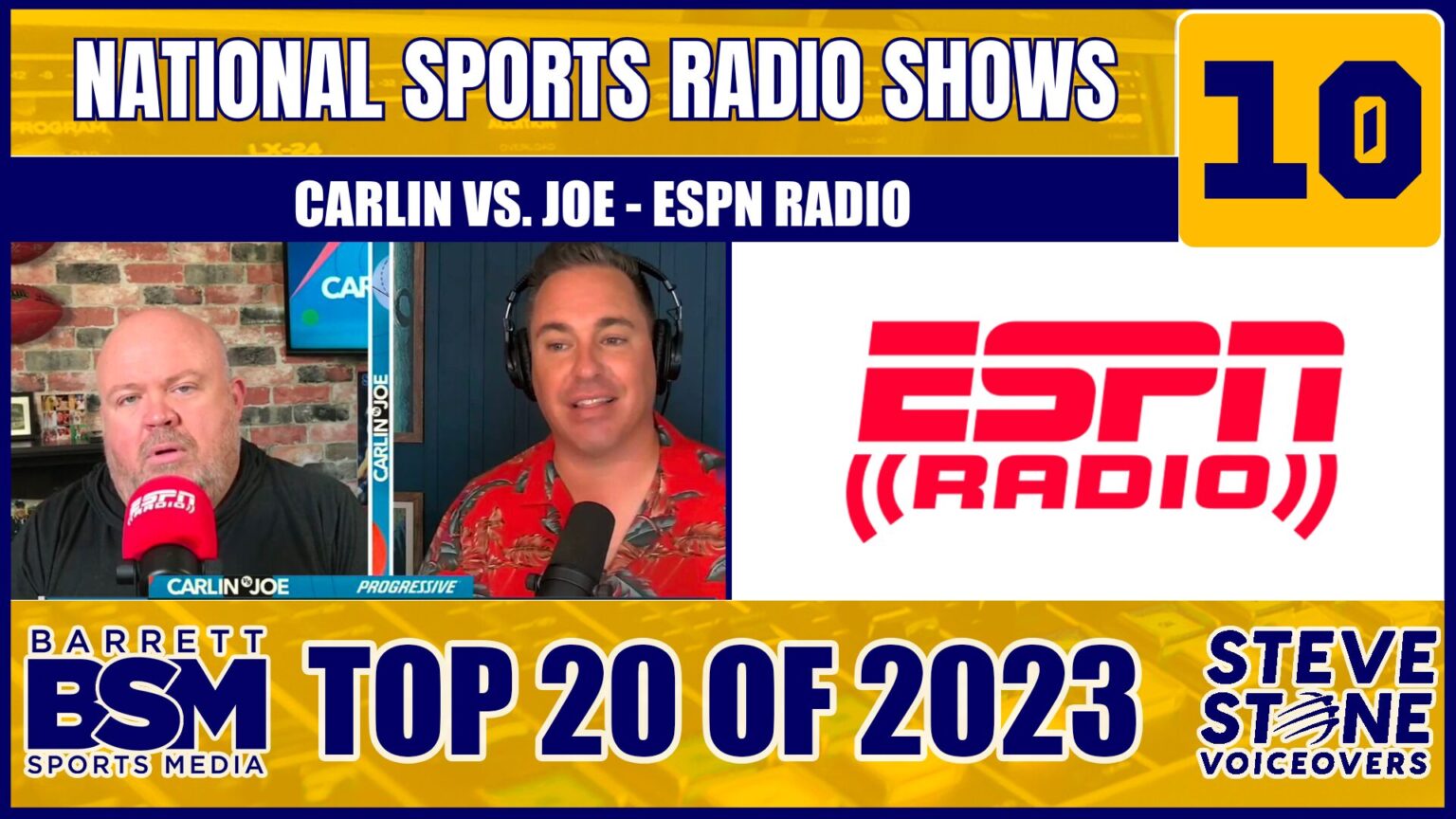Barrett Sports Media's Top 20 National Sports Radio Shows of 2023 ...