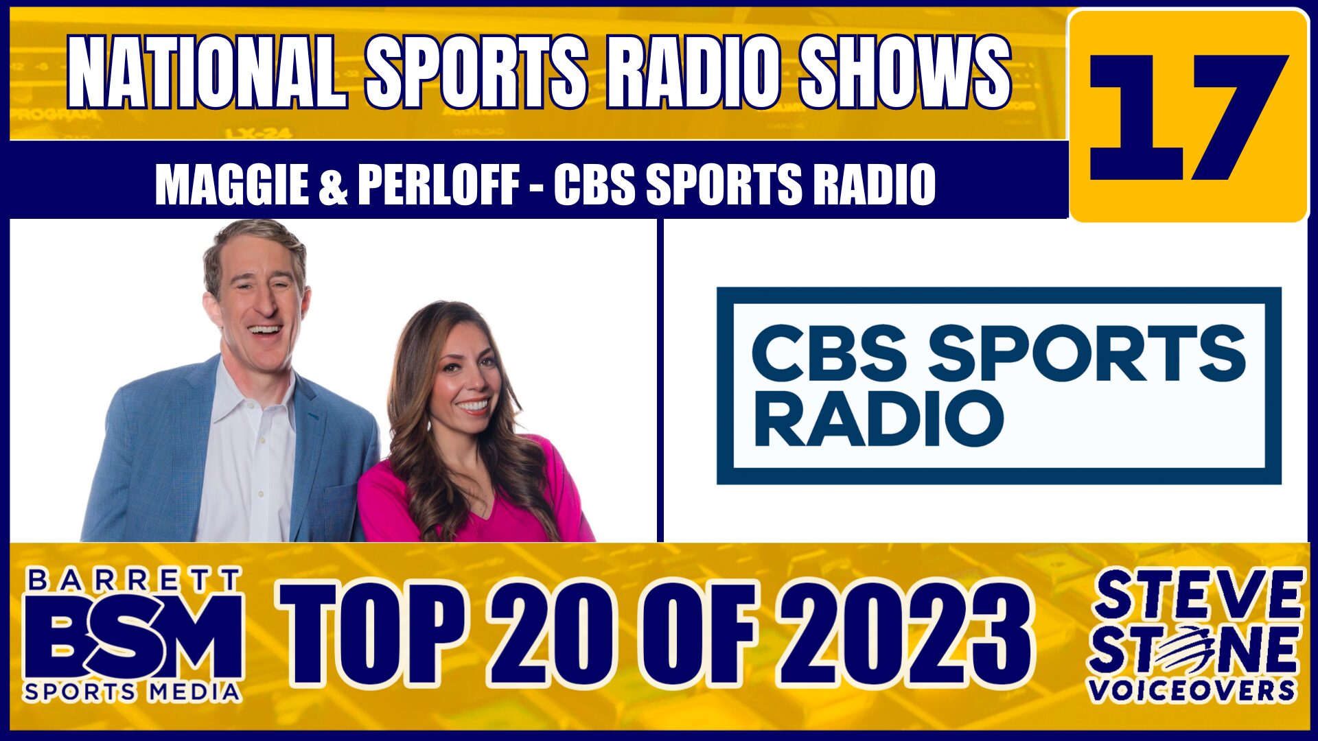 Barrett Sports Media's Top 20 National Sports Radio Shows of 2023 ...