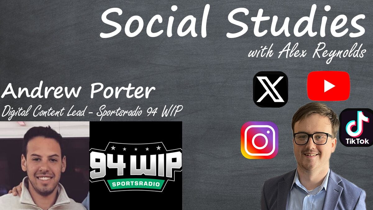Social Studies: Andrew Porter, Sports Radio 94 WIP - Barrett Media