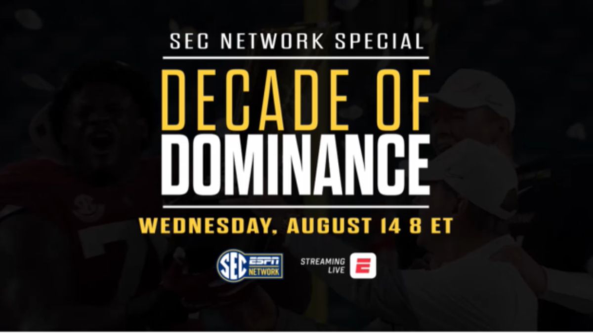 SEC Network Special ‘Decade of Dominance’ Debuts August 14 - Barrett Media