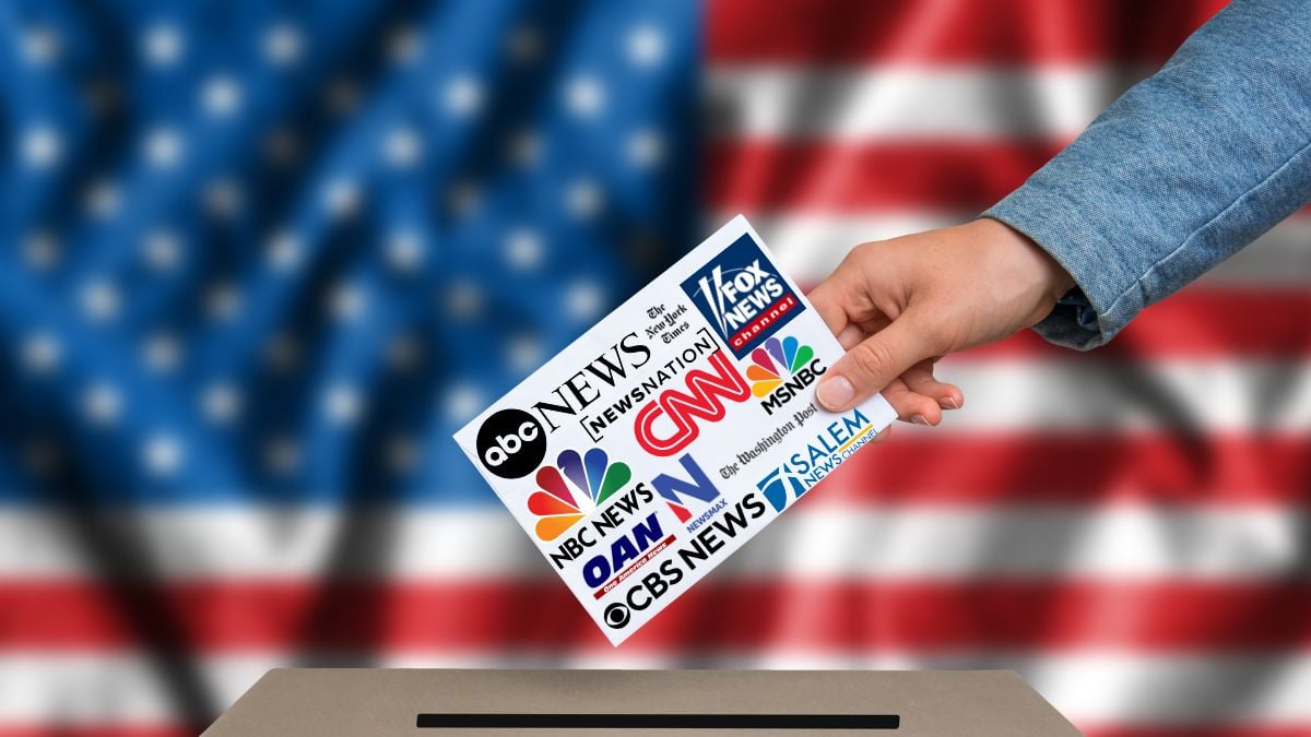 News Media Reacts to 2024 Presidential Election Results Coverage on ...