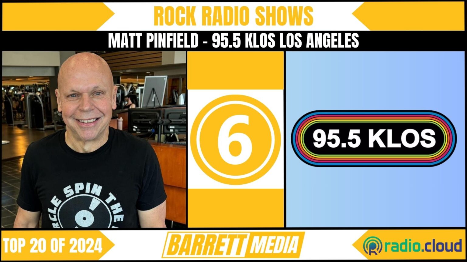 Barrett Media's Top 20 Rock Radio Shows of 2024 - Barrett Media