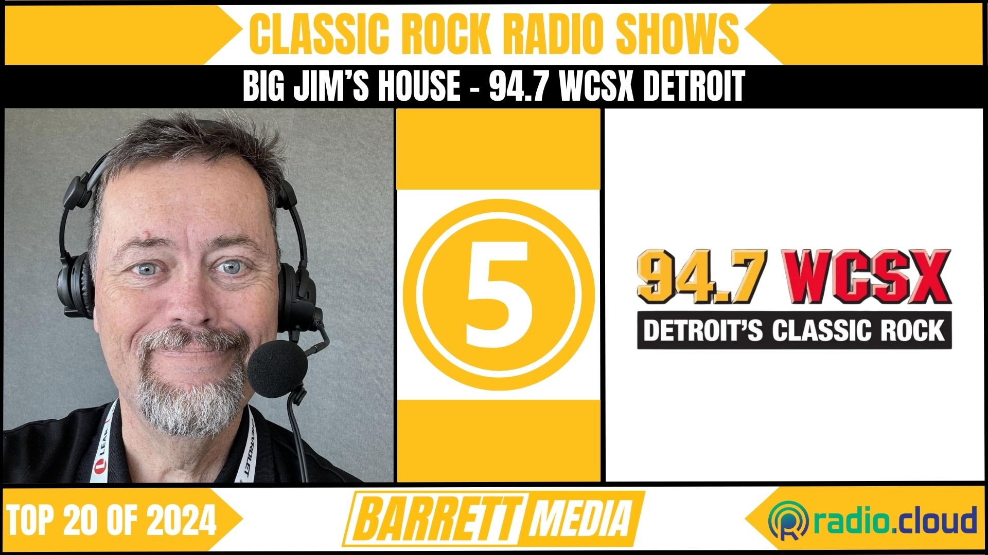 Barrett Media’s Top 20 Classic Rock Radio Shows of 2024 - Barrett Media