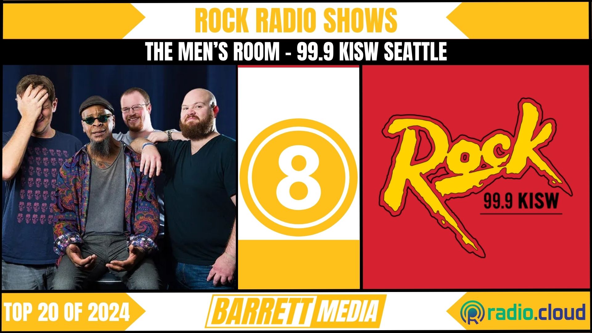 Barrett Media's Top 20 Rock Radio Shows of 2024 - Barrett Media