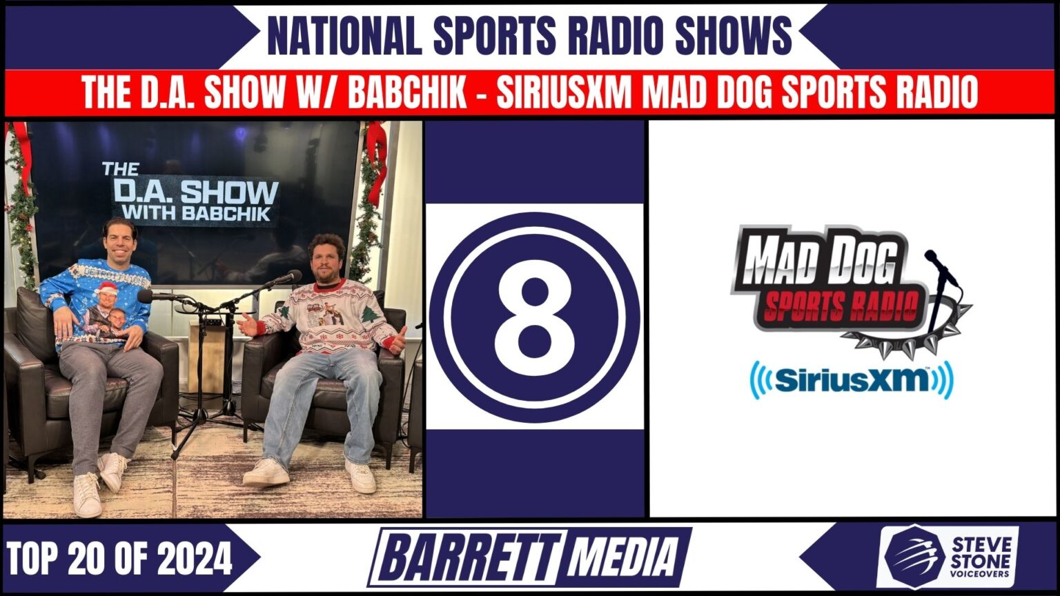 Barrett Sports Media Top 20 of 2024 – National Sports Radio Shows ...