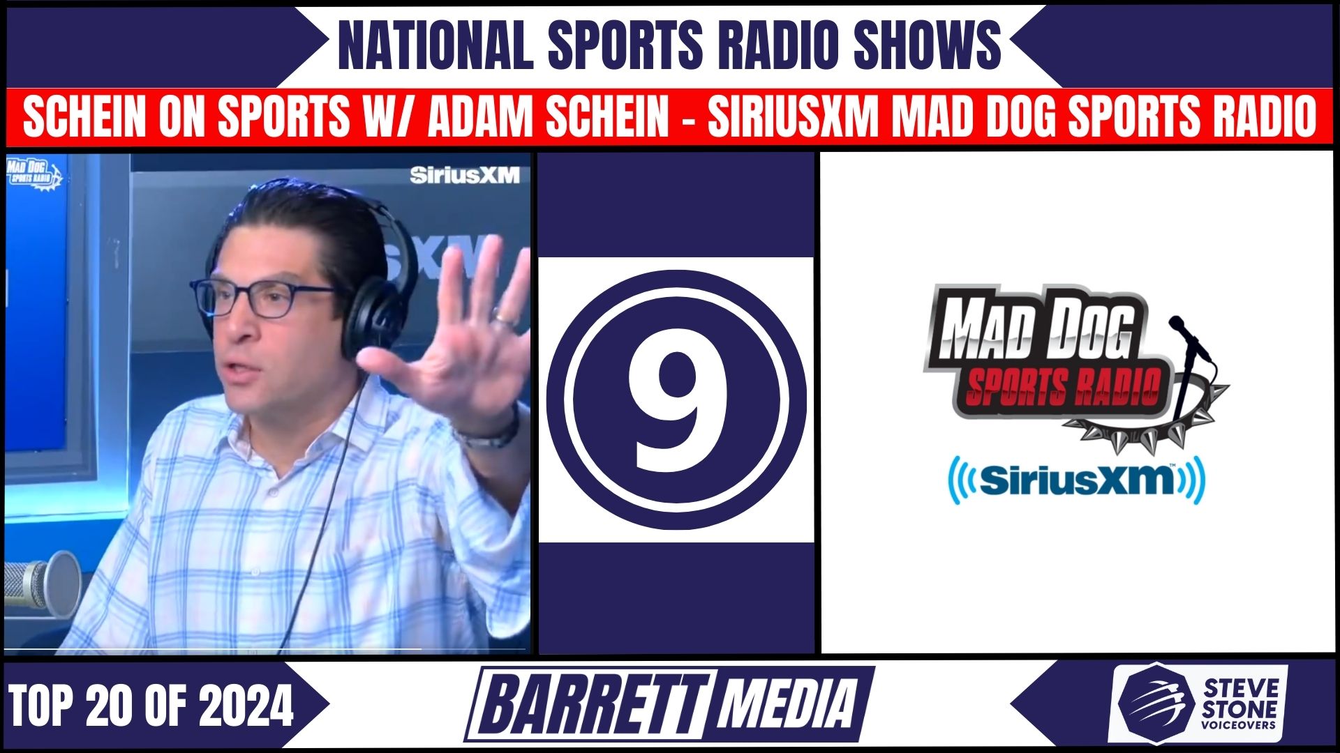 Barrett Sports Media Top 20 of 2024 – National Sports Radio Shows ...