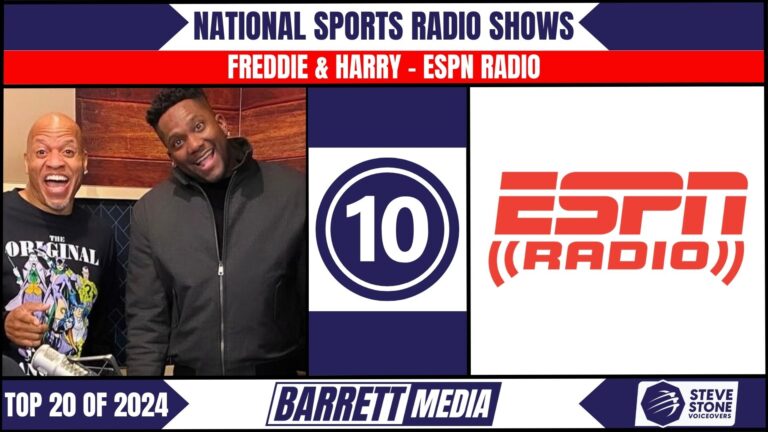 Barrett Sports Media Top 20 of 2024 – National Sports Radio Shows ...