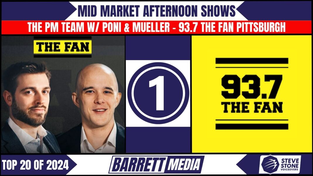 Barrett Sports Media Top 20 of 2024 – Mid Market Afternoon Shows ...