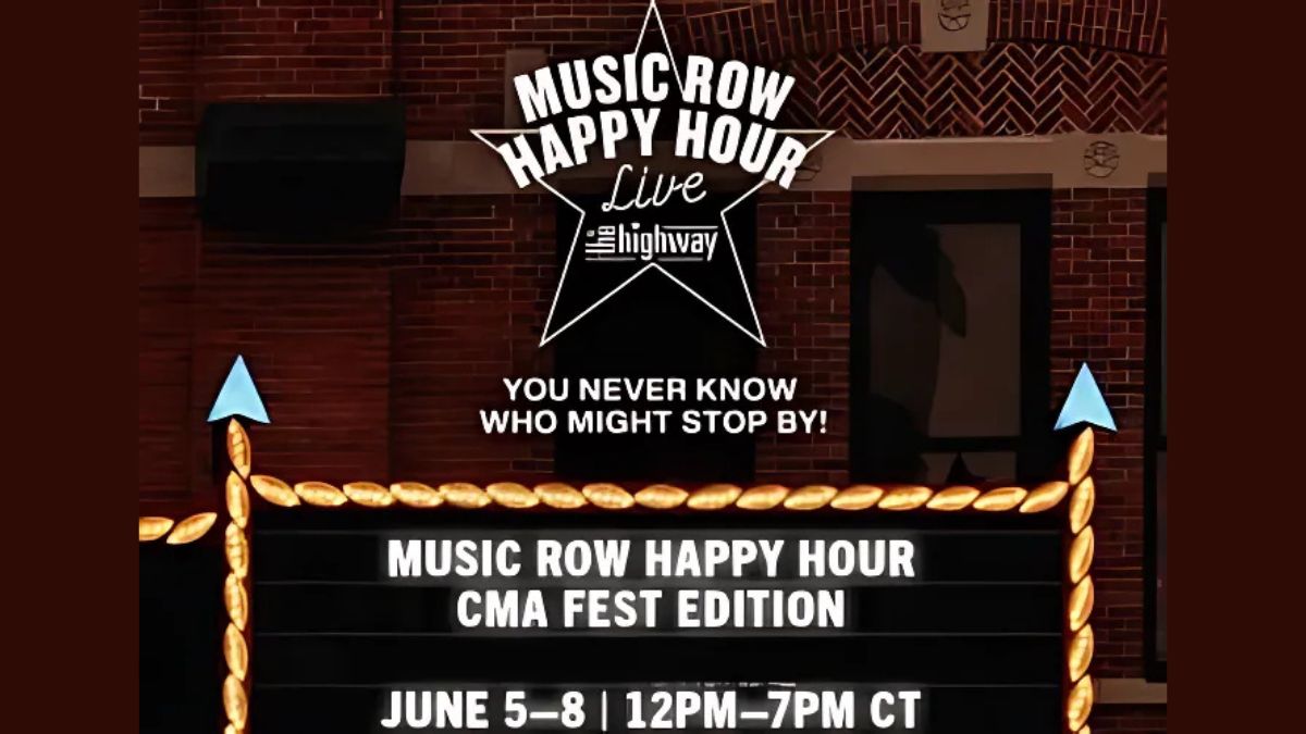 'Music Row Happy Hour' Relocates To Chief's For CMA Fest - Barrett Media