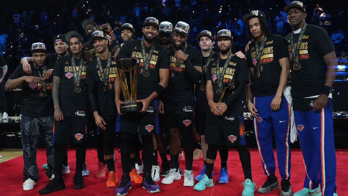 New York Knicks NBA Cup (© Kirby Lee-Imagn Images) - Barrett Media
