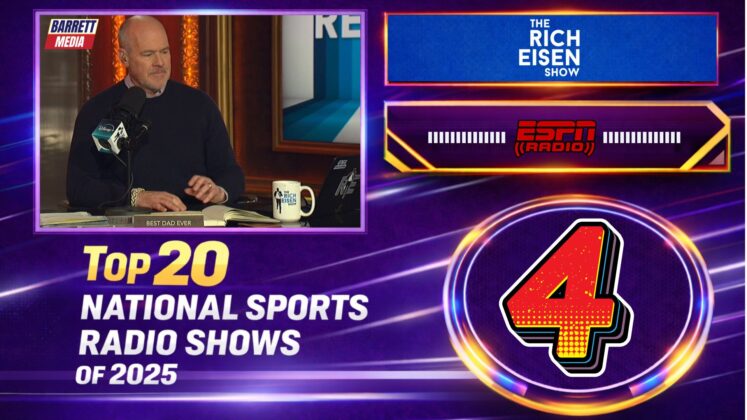 Barrett Media's Top 20 National Sports Radio Shows of 2025 - Barrett Media
