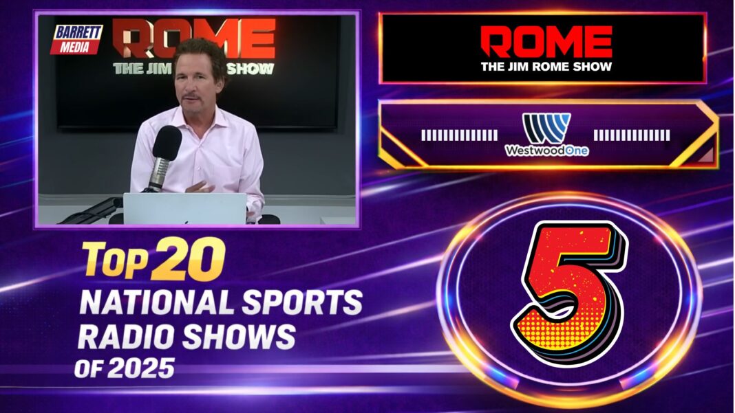 Barrett Media's Top 20 National Sports Radio Shows of 2025 - Barrett Media