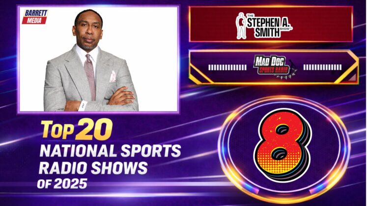 Barrett Media's Top 20 National Sports Radio Shows of 2025 - Barrett Media