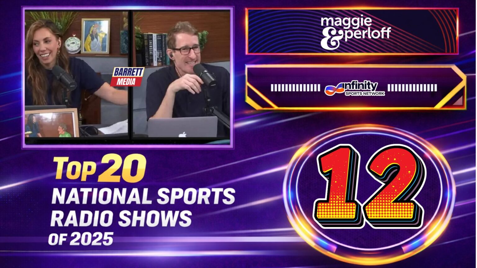 Barrett Media's Top 20 National Sports Radio Shows of 2025 - Barrett Media