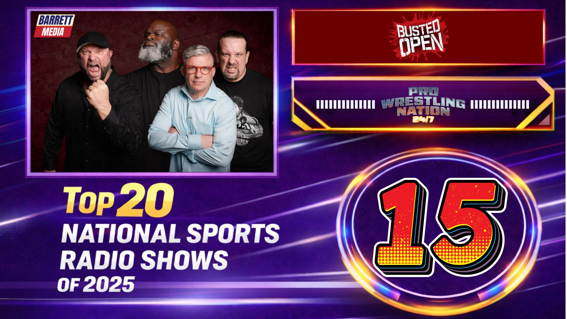 How Busted Open Became One of Sports Radio's Most Nationally Recognized ...