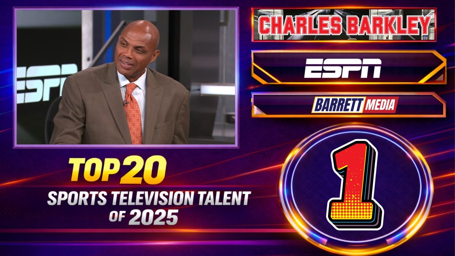 Barrett Media’s Top 20 Sports Television Talent of 2025 - Barrett Media