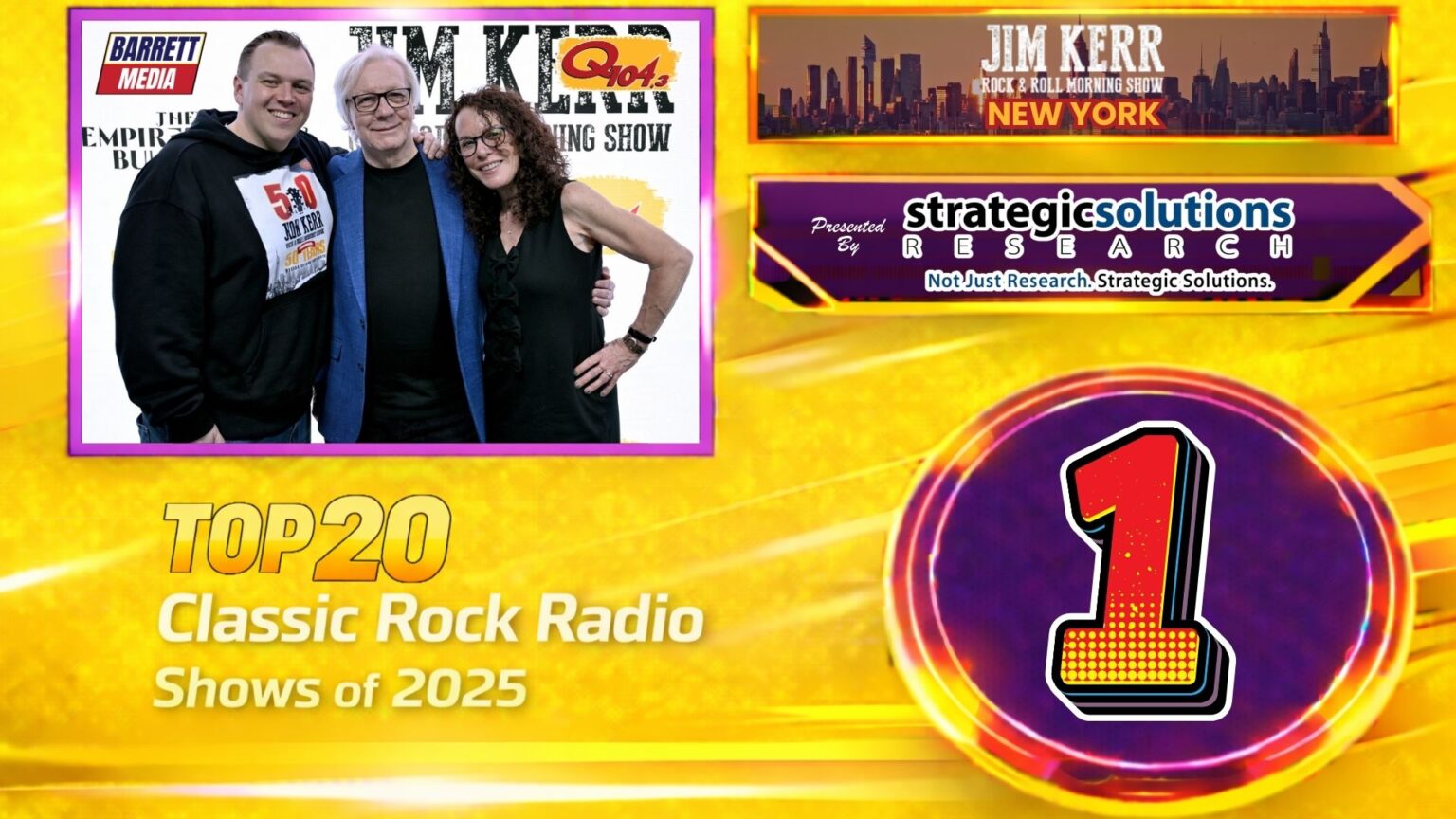 Barrett Media’s Top 20 Classic Rock Radio Shows of 2025 - Barrett Media