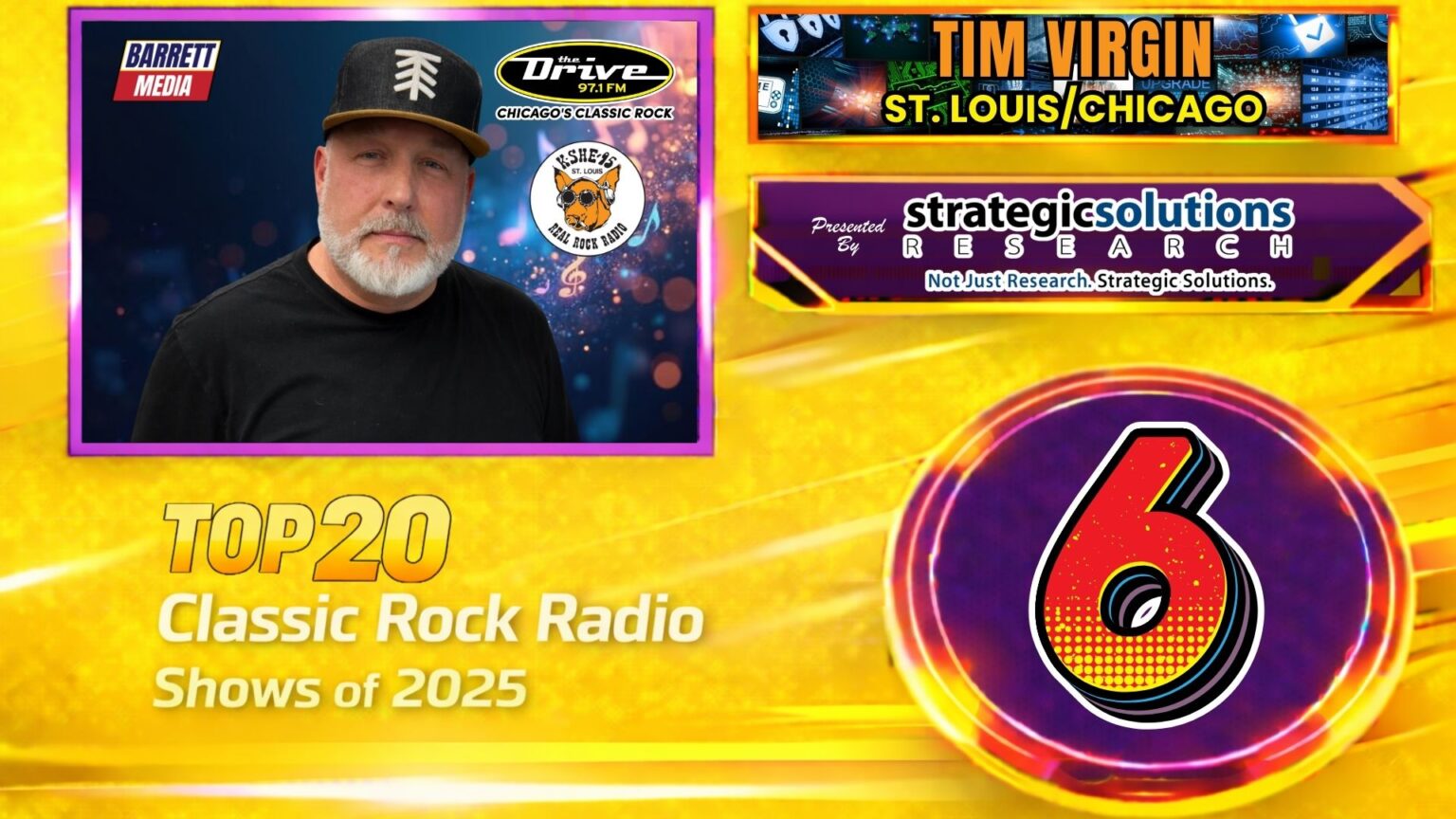 Barrett Media’s Top 20 Classic Rock Radio Shows of 2025 - Barrett Media