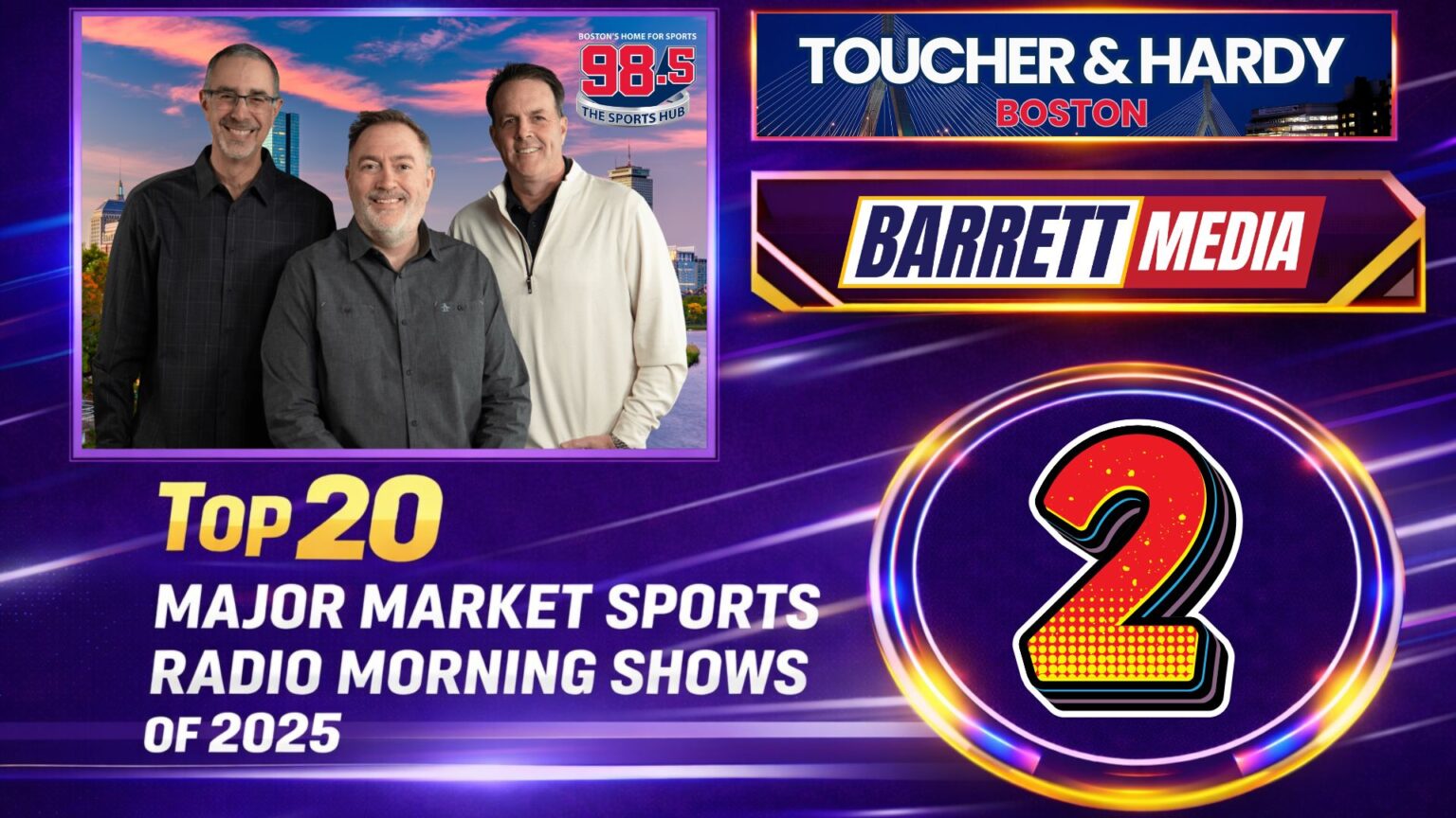 Barrett Media’s Top 20 Major Market Sports Radio Morning Shows of 2025 ...