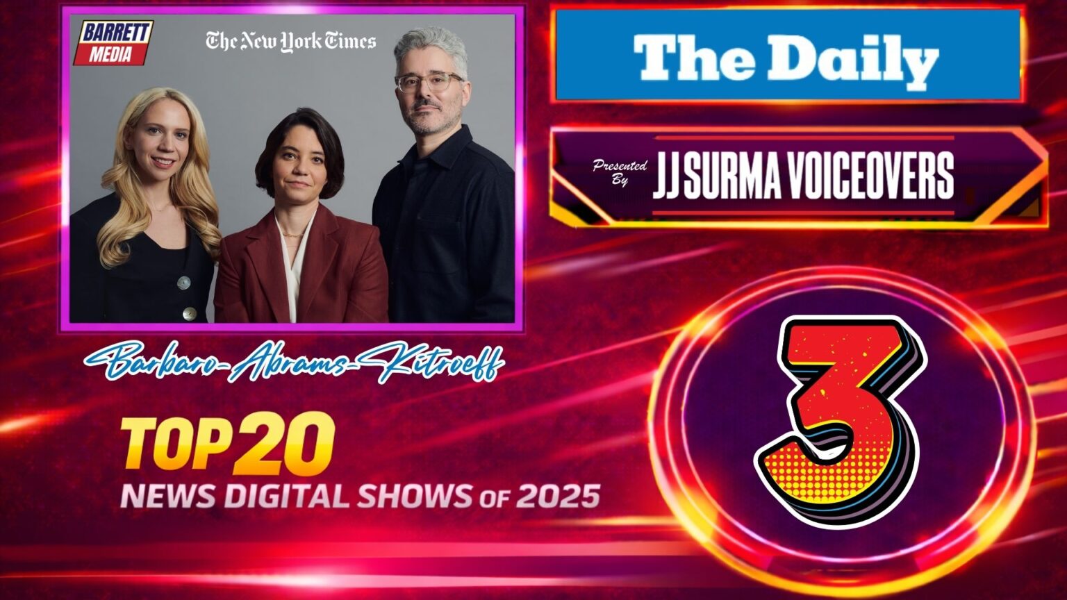 Barrett Media’s Top 20 News Digital Shows of 2025 - Barrett Media