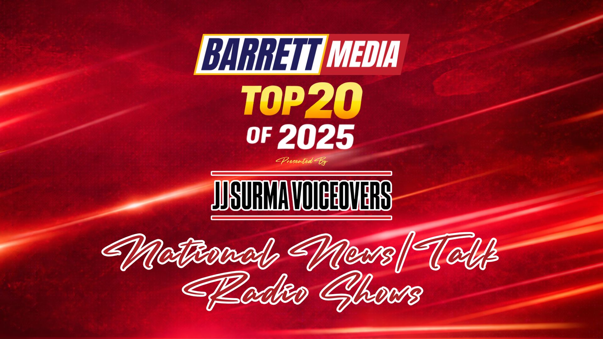 Barrett Media's Top 20 National News/Talk Radio Shows of 2025 - Barrett ...