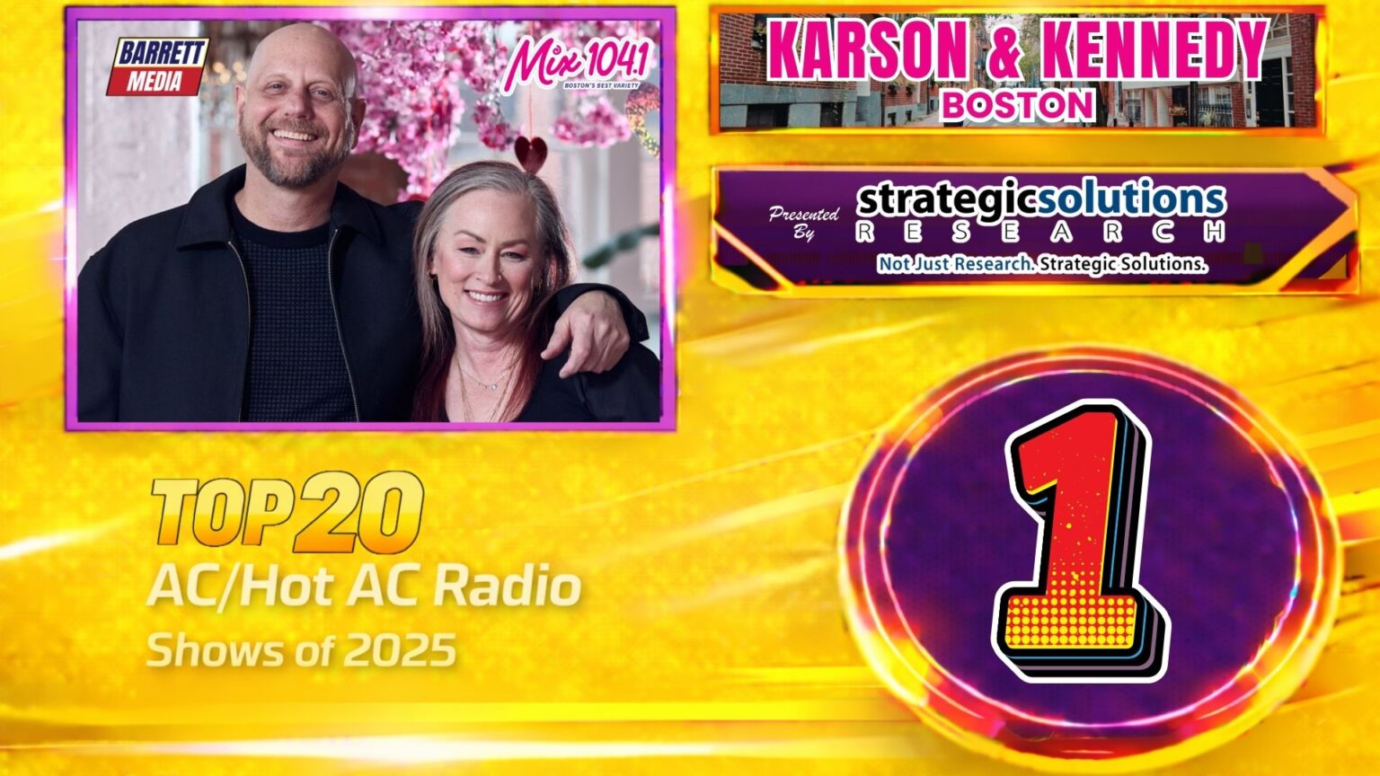 Barrett Media’s Top 20 AC/Hot AC Radio Shows of 2025 - Barrett Media