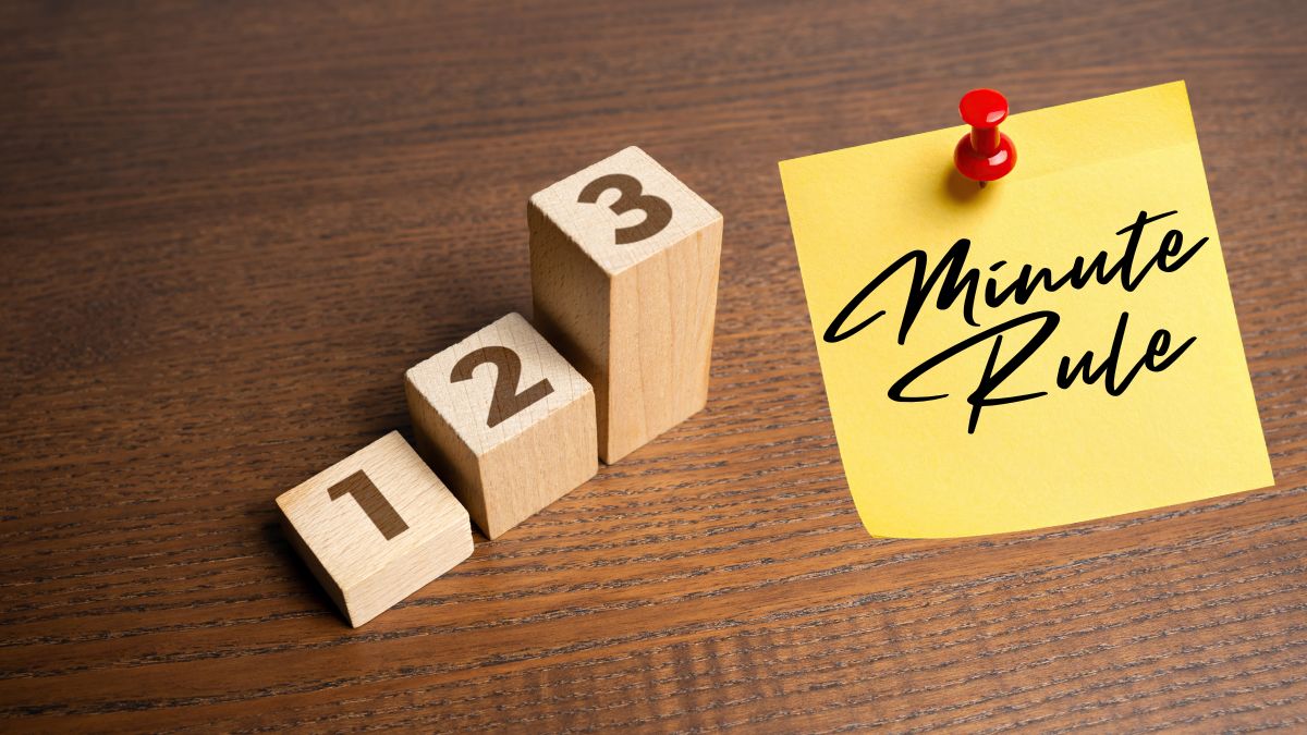 Three Minute Rule (Canva) - Barrett Media